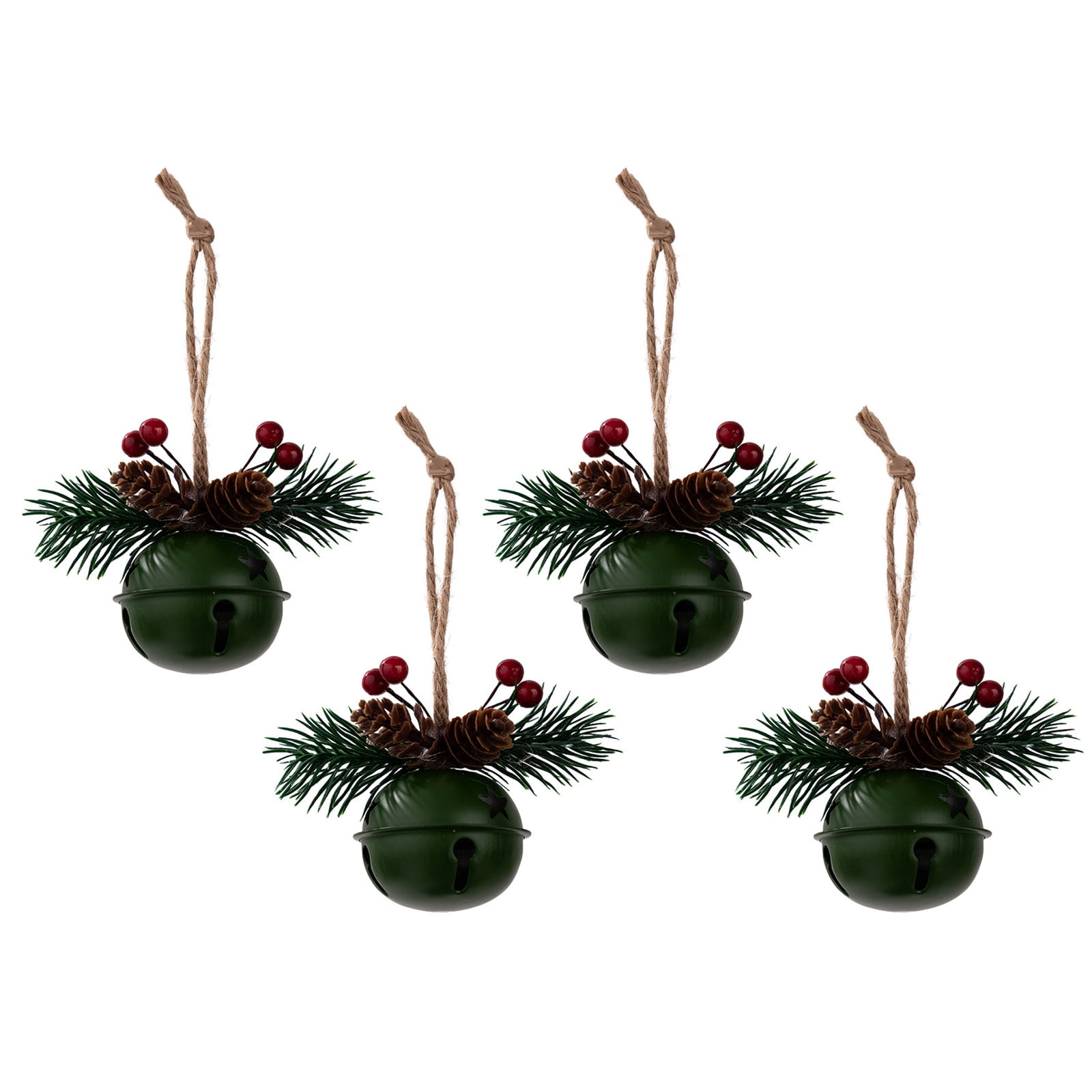4PCS Christmas Ornament Door Decoration for Christmas Tree Indoor and ...