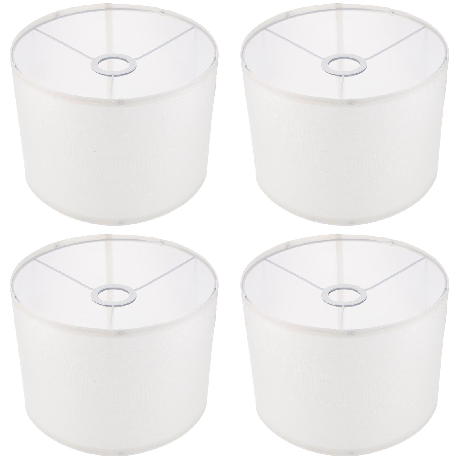 4PCS Cloth Lamp Shade Drum Lampshade Round lamp Shade Small Lamp Shades ...