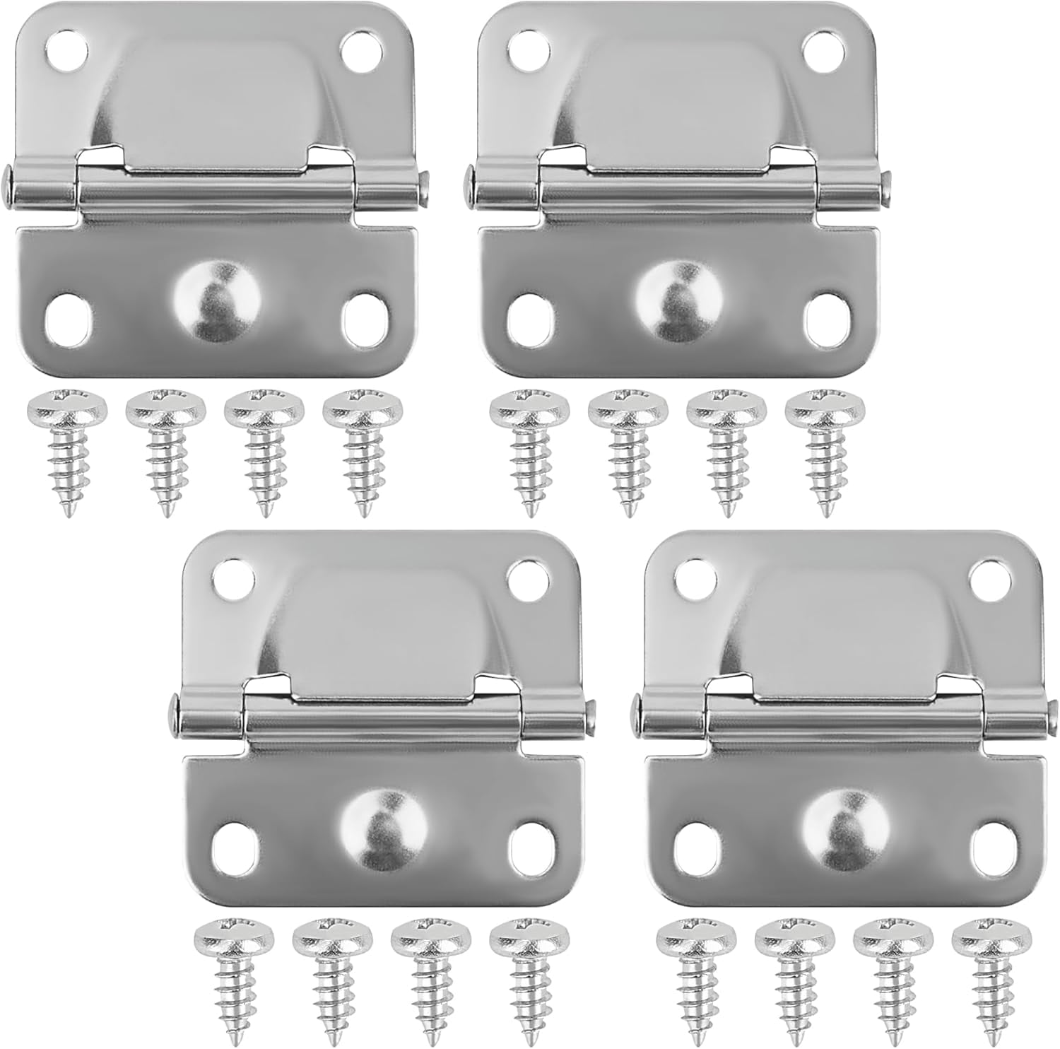 4PCS Cooler Hinge for Coleman, Stainless Steel Hinges Replacement with ...