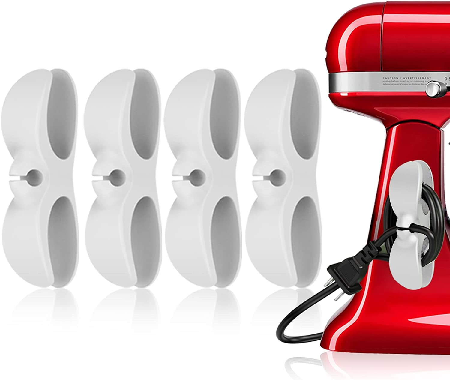4PCS Cord Organizer For Appliances, Kitchen Appliance Cord Winder ...
