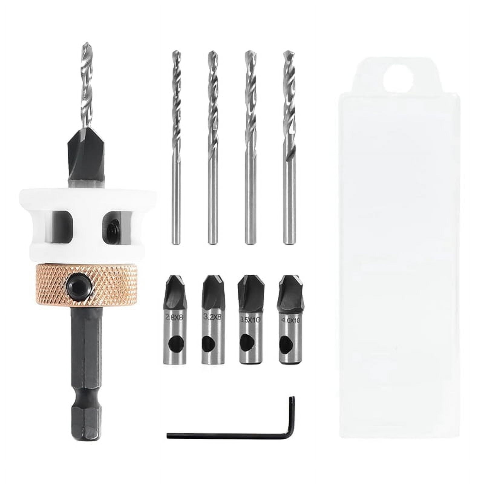 4 * Countersink Drill Bit Set-As Shown - Walmart.com