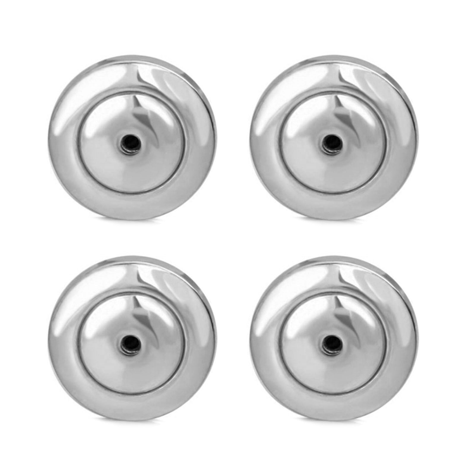 4PCS Dics Earring Backs for Studs Heavy Earrings Earring Backs for ...