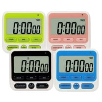 Digital Countdown Kitchen Timer -Count Up Down Magnetic Timer Clock for Cooking Baking Gym ...