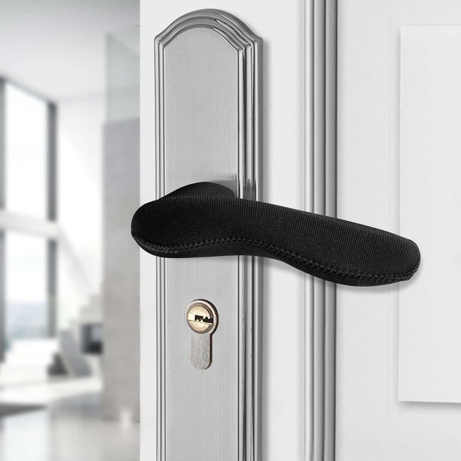 4PCS Door Handle Covers - Anti-Scald Door Handle Protector Door Knob ...