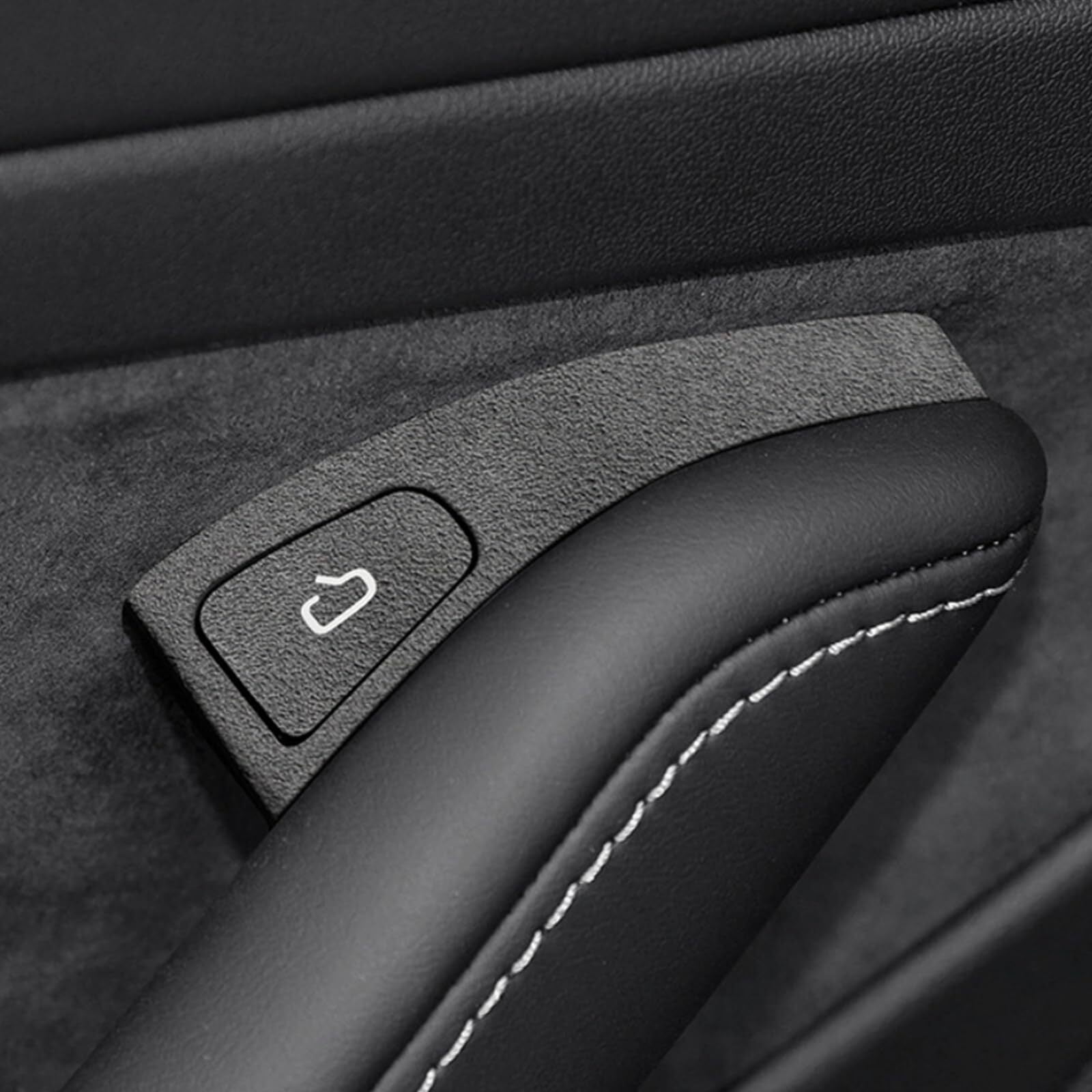 4PCS Door Open Button Stickers Compatible with Tesla Model 3 Model Y ...