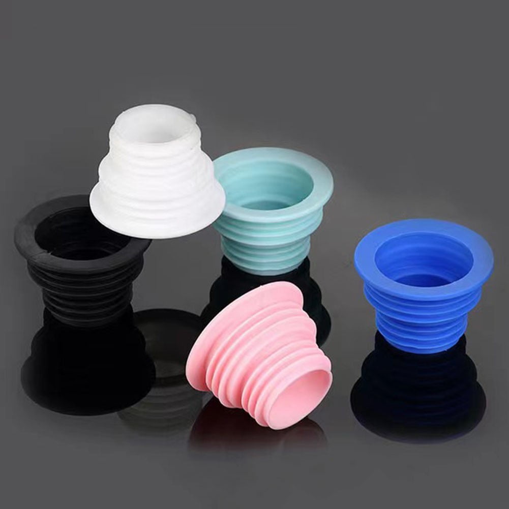 4PCS Drain Pipe Hose Silicone Plug Sewer Seal Ring Washing Machine ...