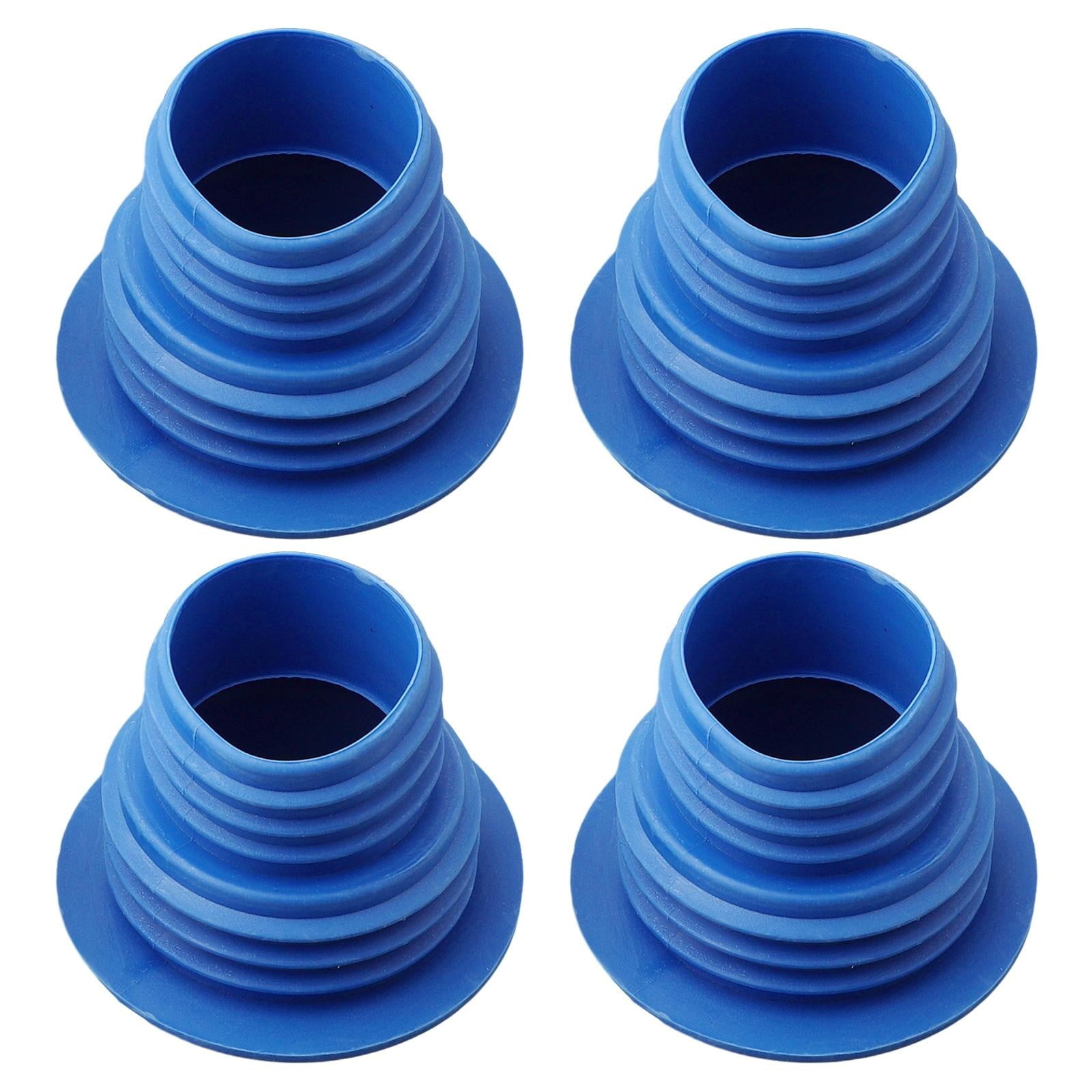 4PCS Drain Pipe Hose Silicone Plug Sewer Seal Ring Washing Machine ...