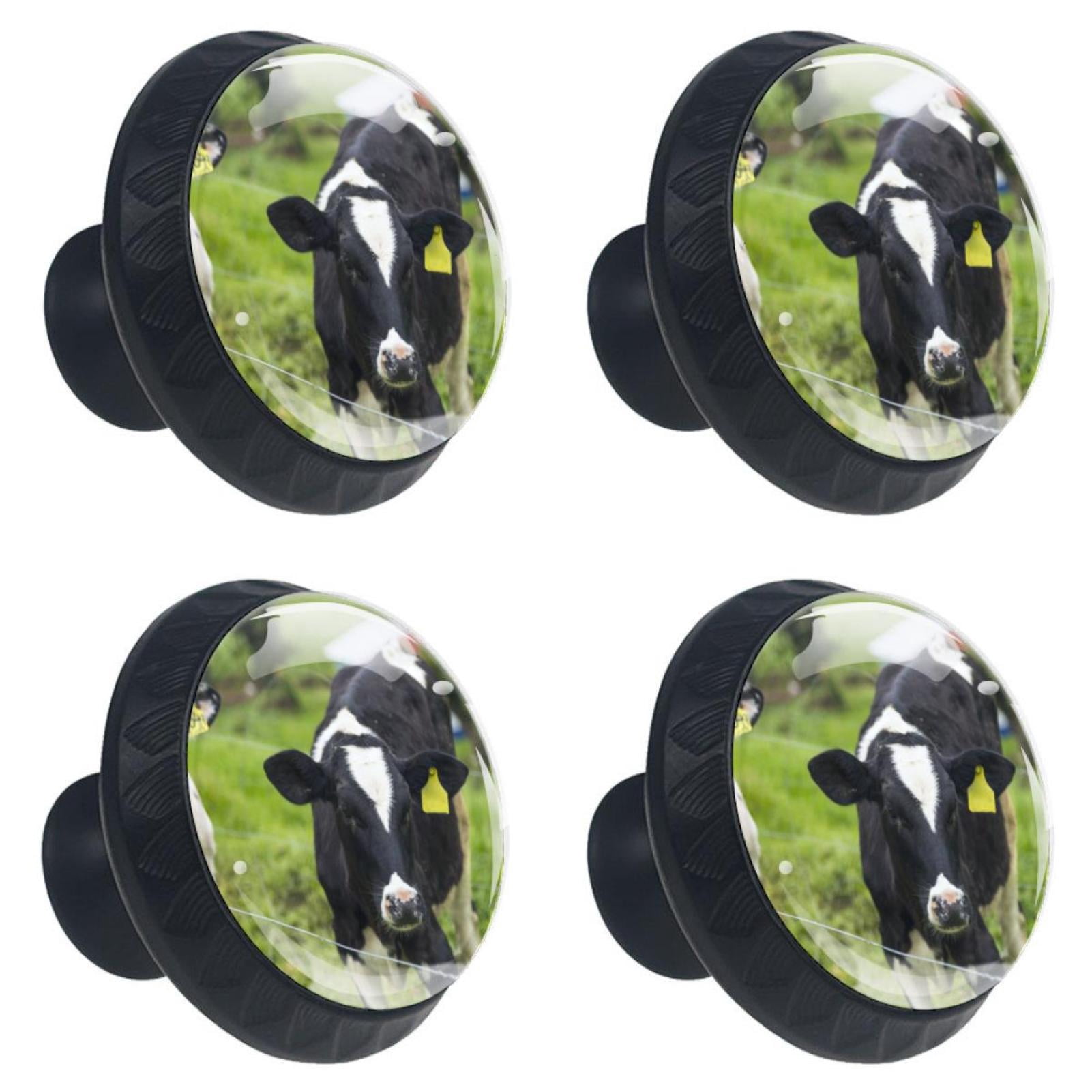 4PCS Drawer Knobs Pull Handle Calf and Young Dairy Cows - Walmart.com