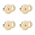 4PCS Droop Resistant Earring Backs Heart Lifters For Heavy Earrings ...