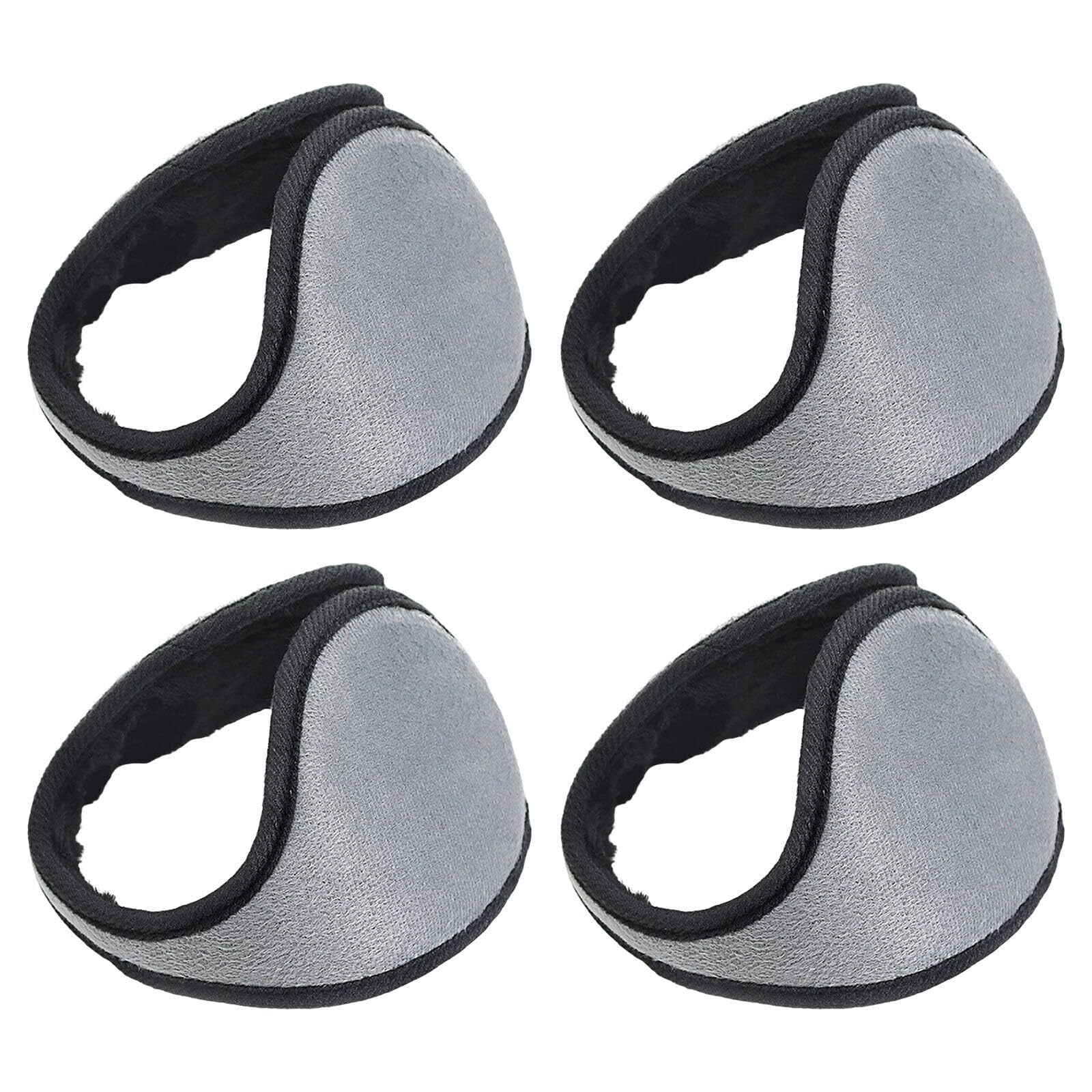 4PCS Ear Muffs for Winter, Fleece Earmuffs for Men & Women, Perfect for ...