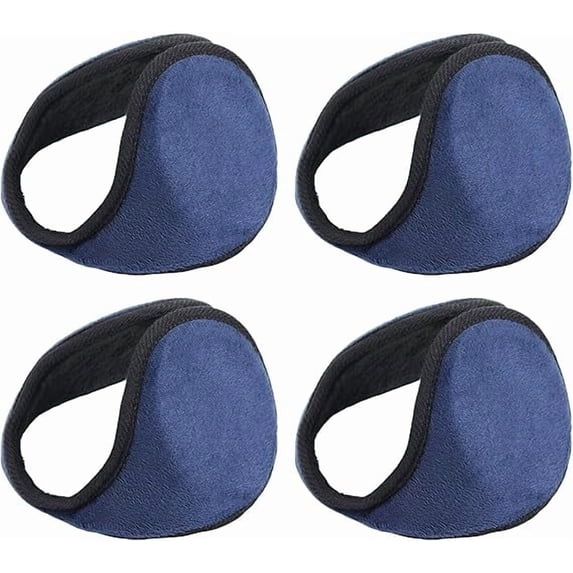 4PCS Ear Muffs for Winter Women Men Fleece Earmuffs for Running Cycling ...