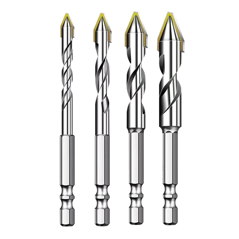 4PCS Eccentric Twist Drill Bit High-Strength Drill Bits Set 6mm/8mm ...
