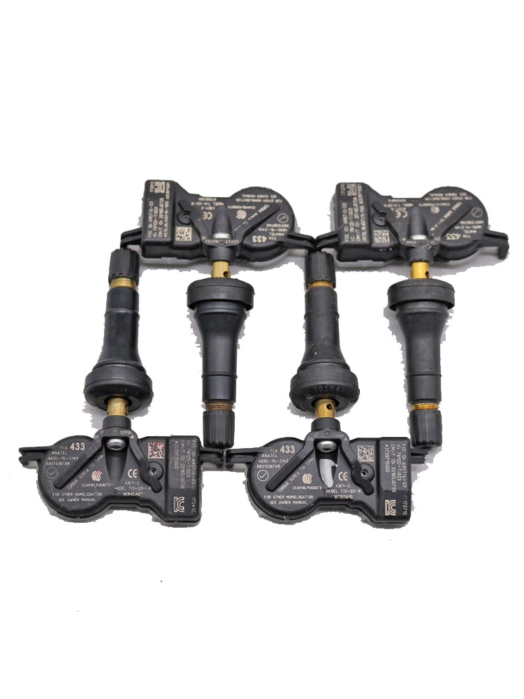4PCS FOR 2018-2024 JEEP COMPASS TPMS 433MHz TIRE PRESSURE SENSOR TPMS ...