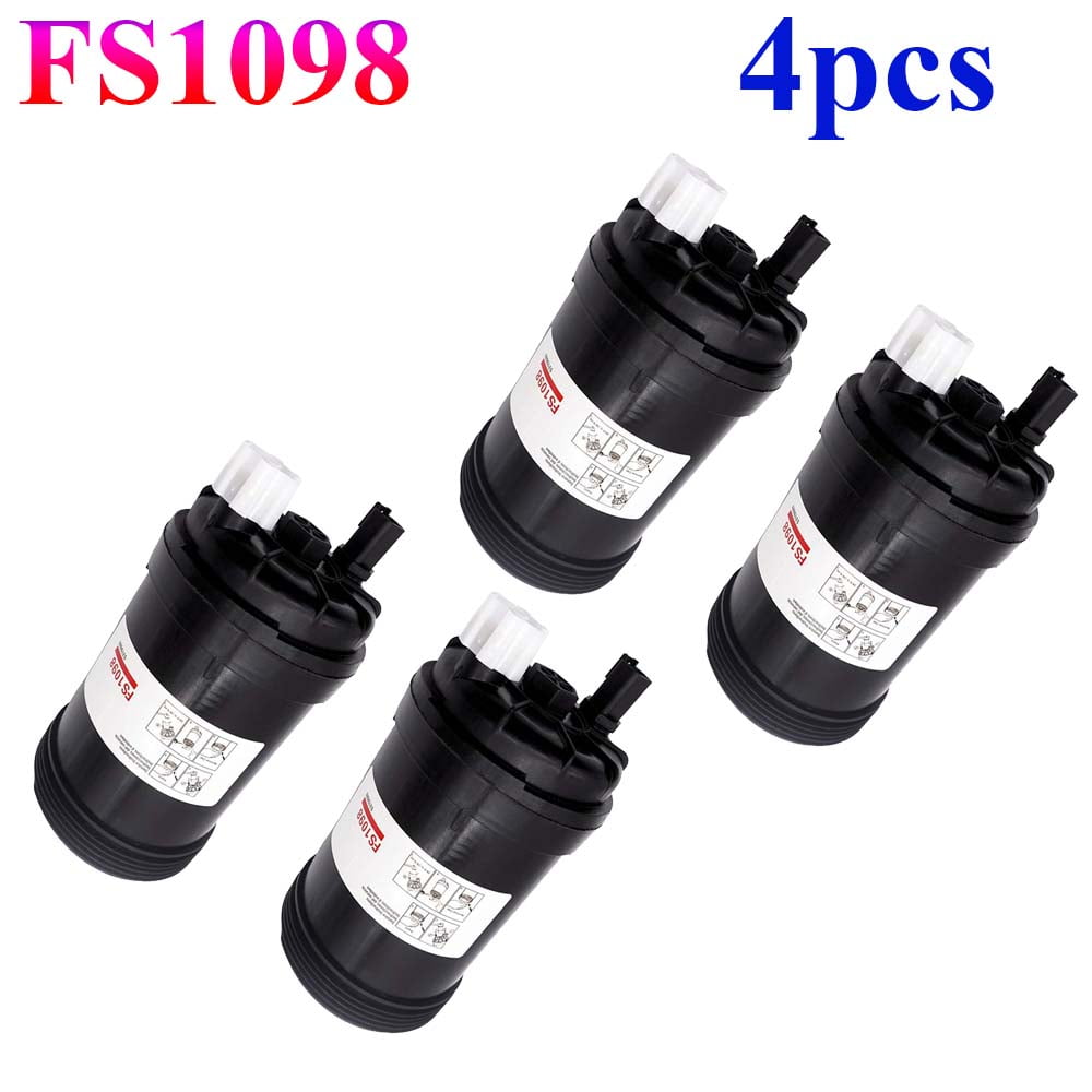 4PCS FS1098 Fuel water Separator Filter For Cummins 5319680 ...