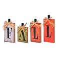 4PCS Fall Farmhouse Wooden Tabletop Sign Set, Thanksgiving Decorations ...