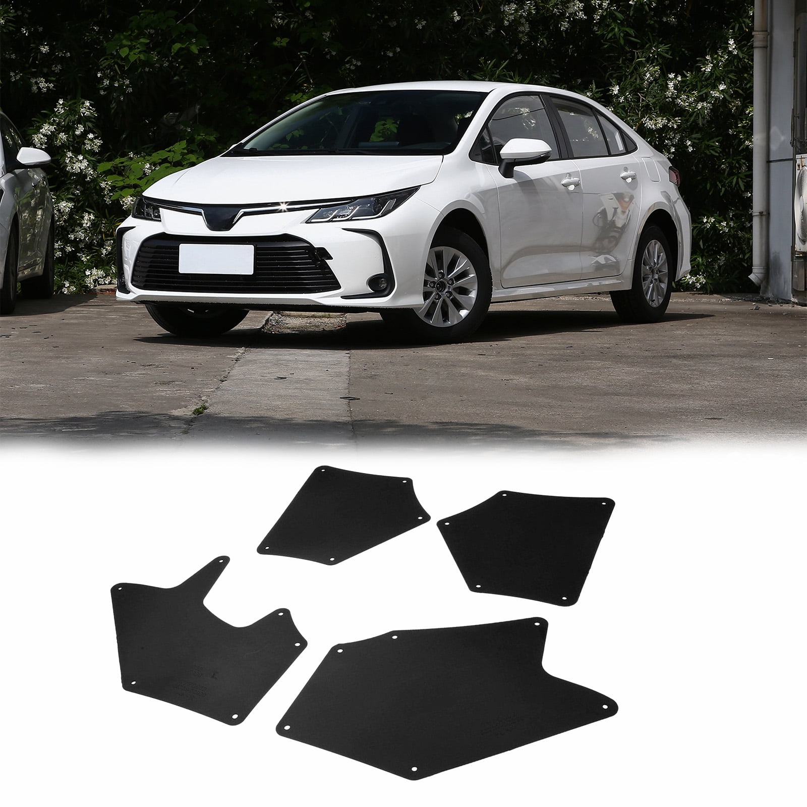 4PCS Fender Liners Splash Shield Seal Mud Flap Guards For Toyota ...