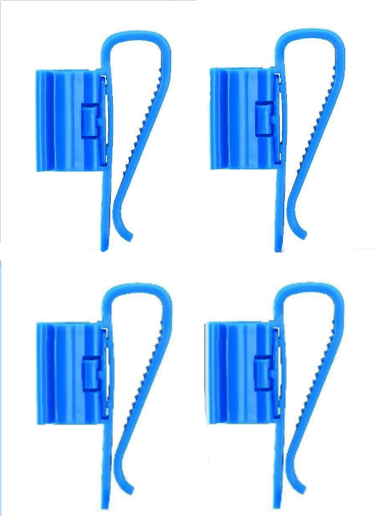 4PCS Fish Tank Water Pipe Fixing Clip: Fish Tank Hose Holder Fixing ...