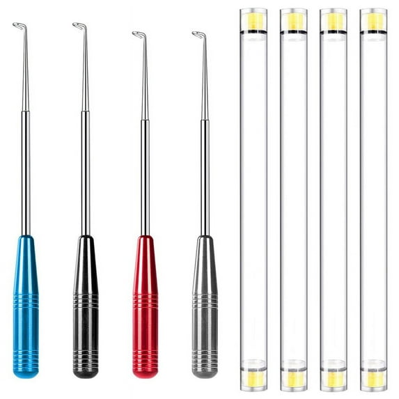 4PCS Fishing Hook Remover Tools,Fish Hook Quick Removal Kit with ...