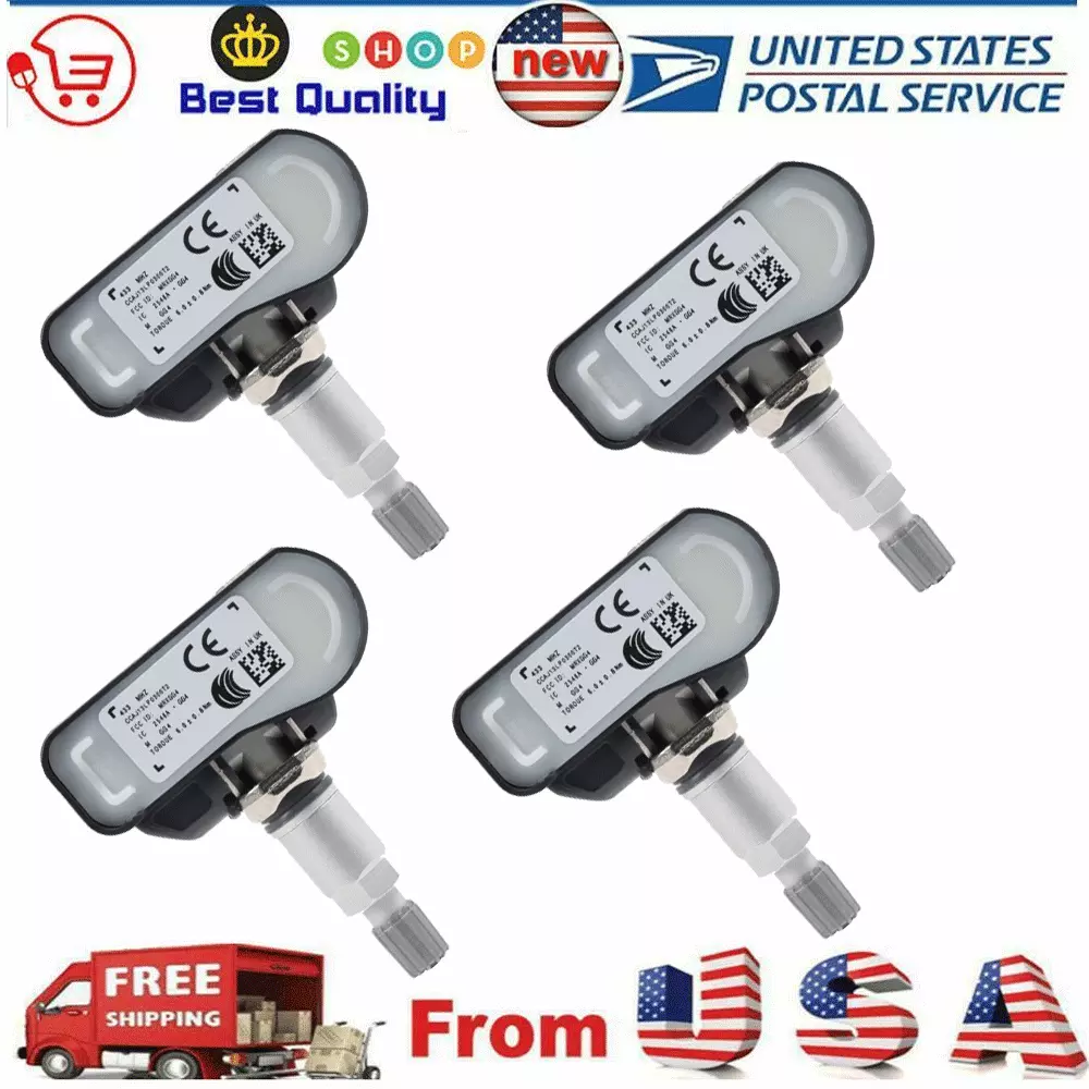 4PCS Fit for Mercedes Tire Pressure Monitoring Sensors Tpms A0009050030 ...