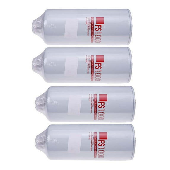 4PCS For Cummins FS1000 Fuel Separator FS1000 Set of 4 FS-1000 ...