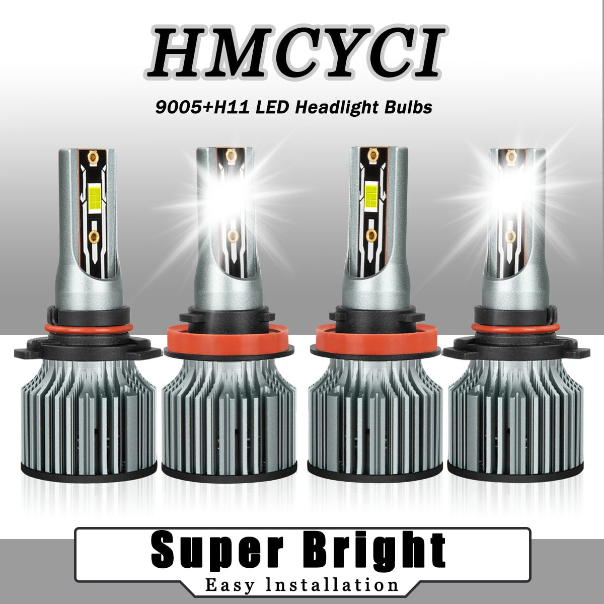 4PCS For Honda Pilot 2006-2018 Automotive Lights White 6500K 9005 H11 ...