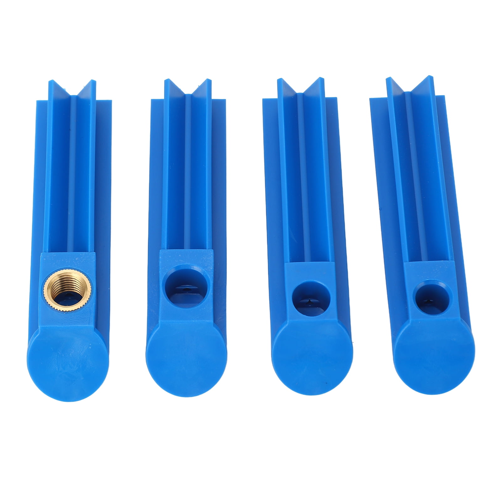 4PCS Fuel Injector Nozzle Flush Cleaner Adapter Universal Cleaning Tool ...