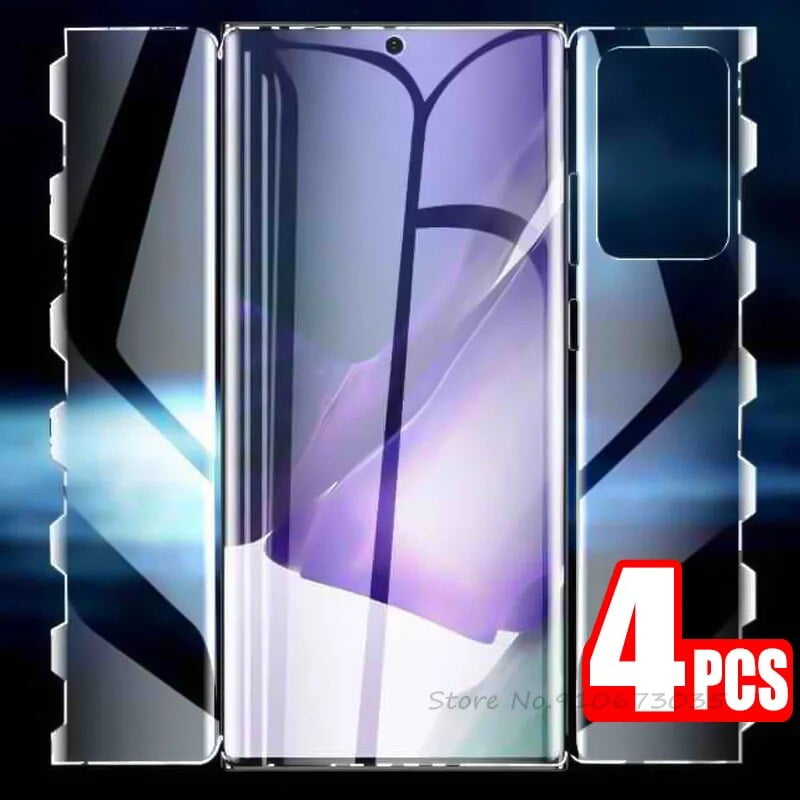 4PCS Full Body Butterfly Screen Protectors For Samsung Galaxy S21 S20 ...
