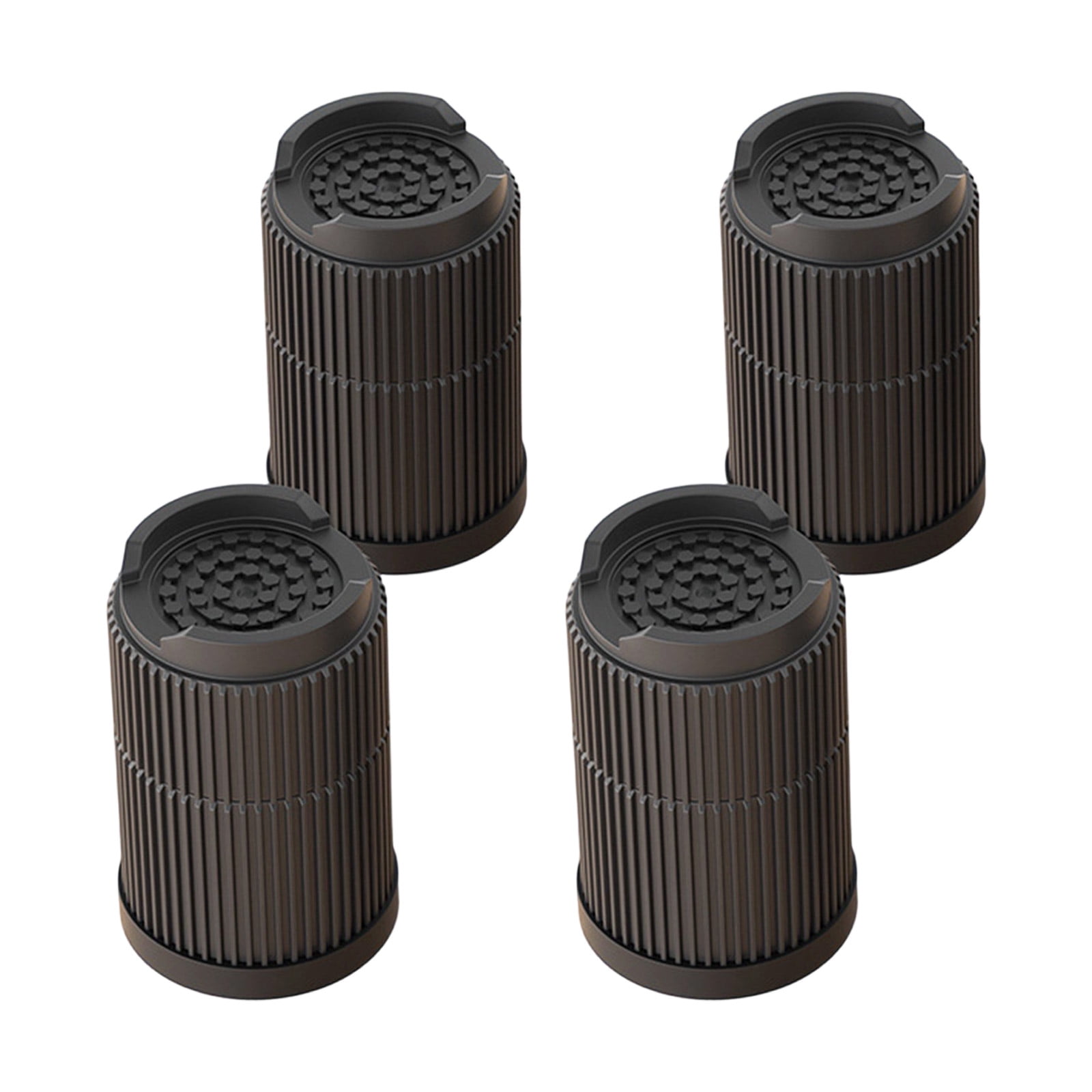 4PCS Furniture Leg Elevator Not Skid Quiet Designs Multiple Heights ...
