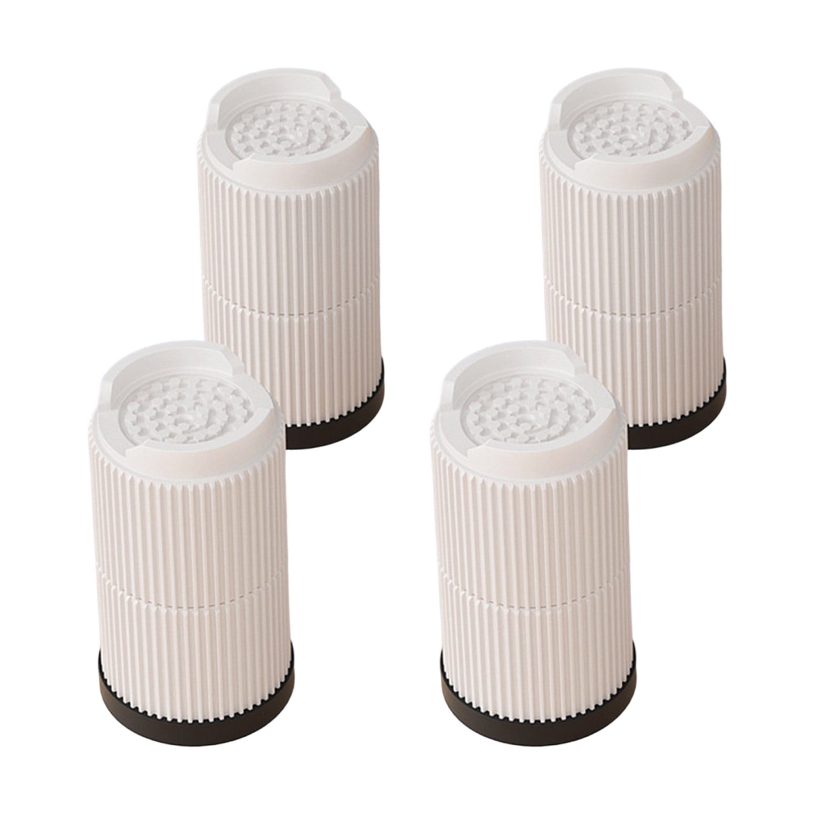 4PCS Furniture Leg Elevator Not Skid Quiet Designs Multiple Heights ...