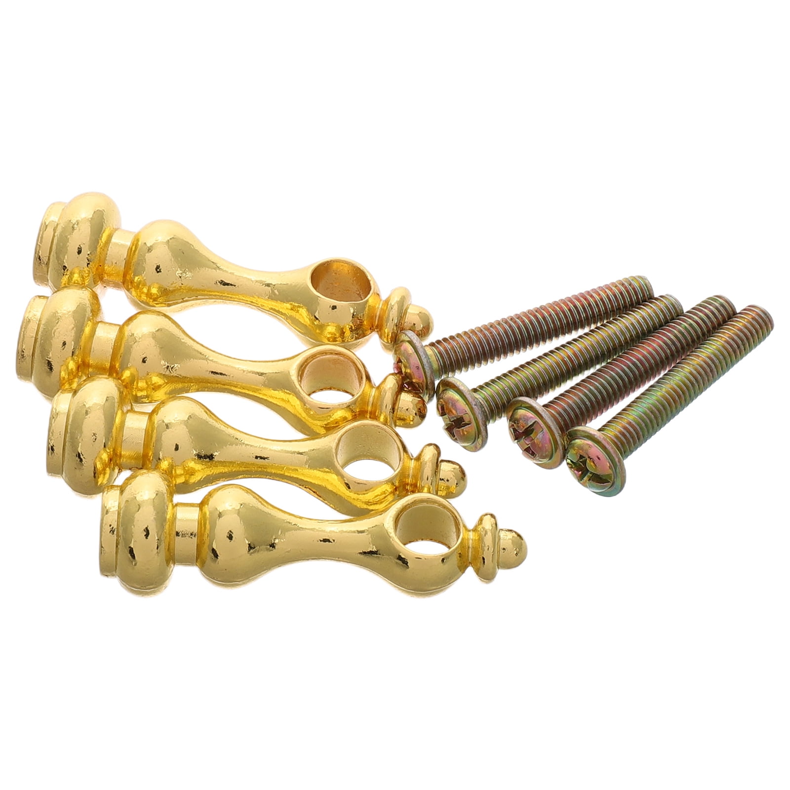 4PCS Gallery Spindles Pole Connectors Metal Spindles Glass Railing ...