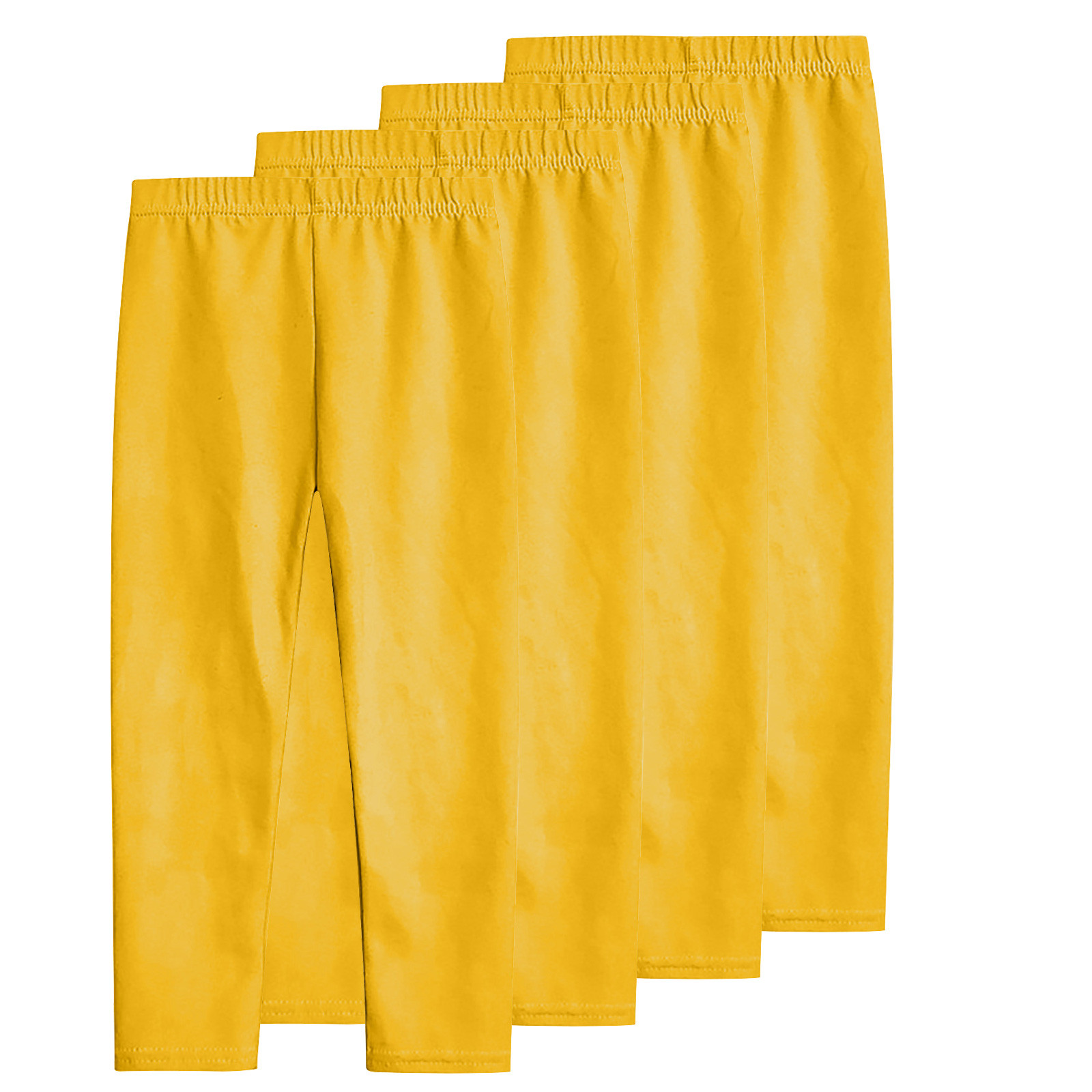 4PCS Girls Leggings Summer Spring Comfy Leggings for Girls Stretchy ...