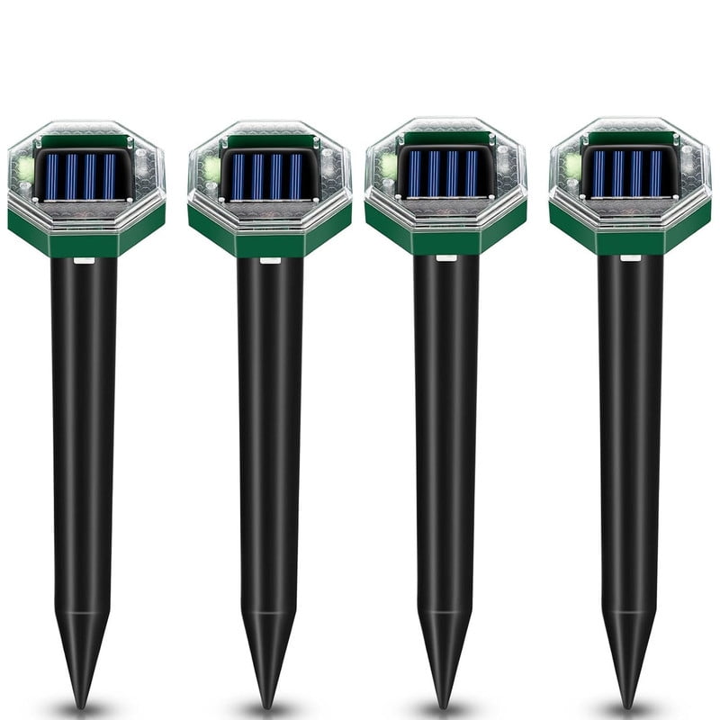 4PCS Gopher Repellent, Ultrasonic Gopher Repellent Gopher Repellent ...
