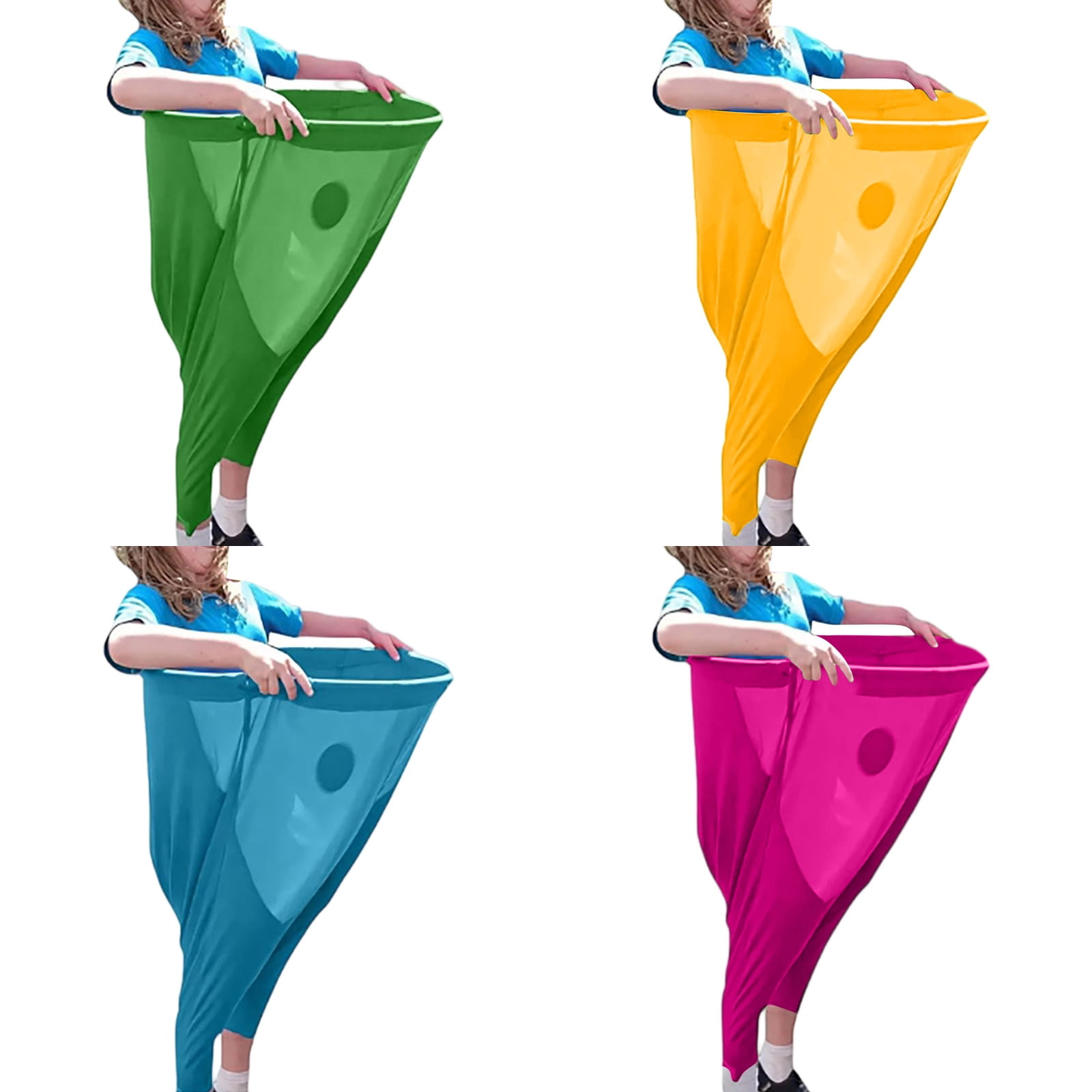 4PCS Granny Pants Outdoor Game, No Hands Multi-Player Courtyard Giant ...