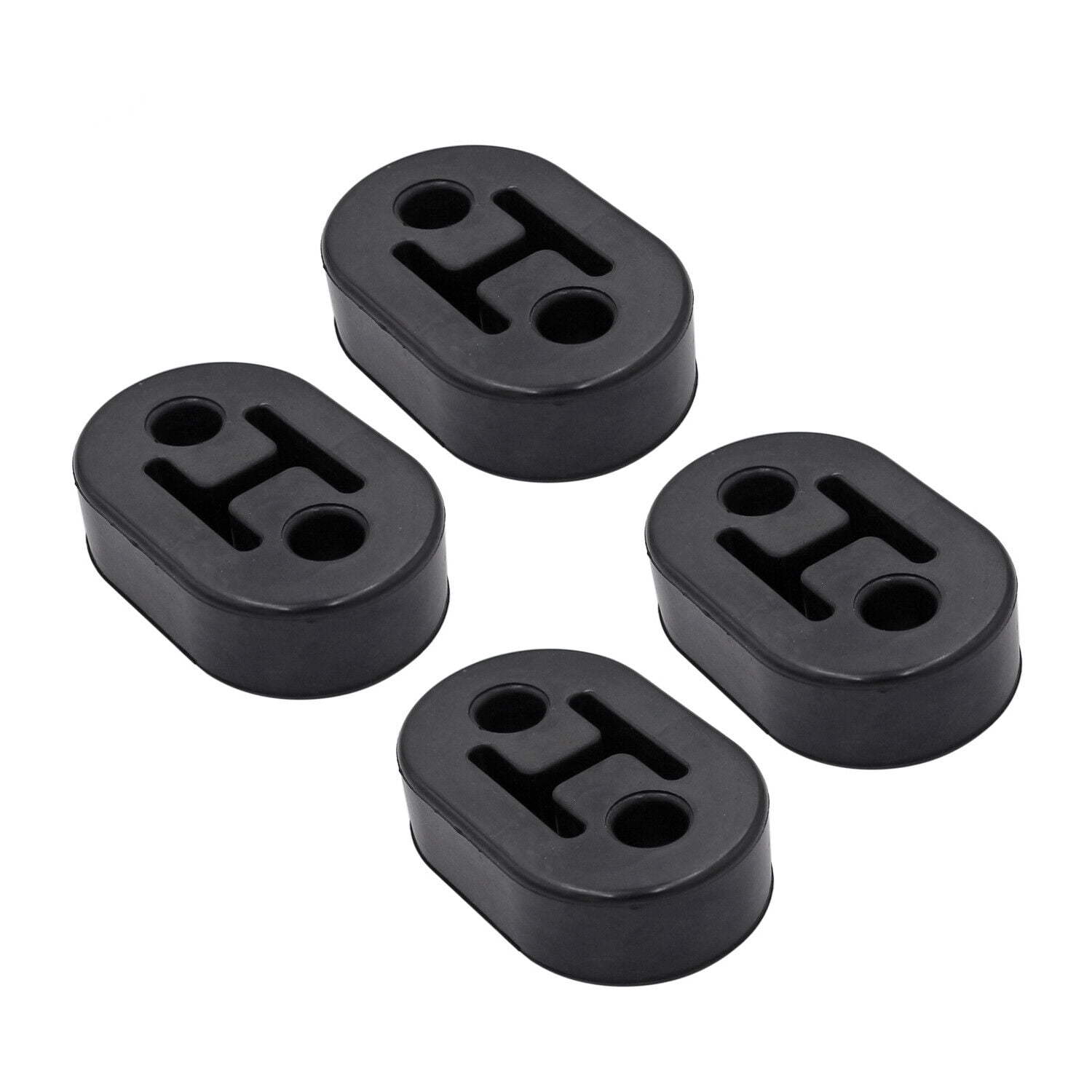 4PCS Heavy Duty Rubber Exhaust Tail Pipe Mount Bracket Hanger Bushing ...