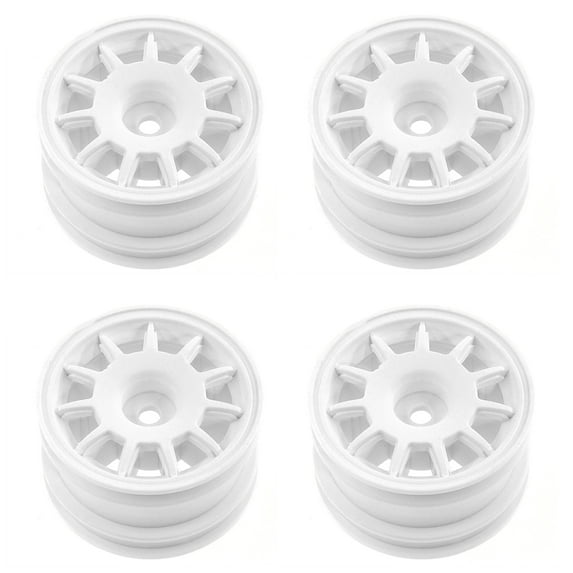 4PCS Heavy-Duty Wheel Hubs 11 Spokes ABS Construction Improved ...