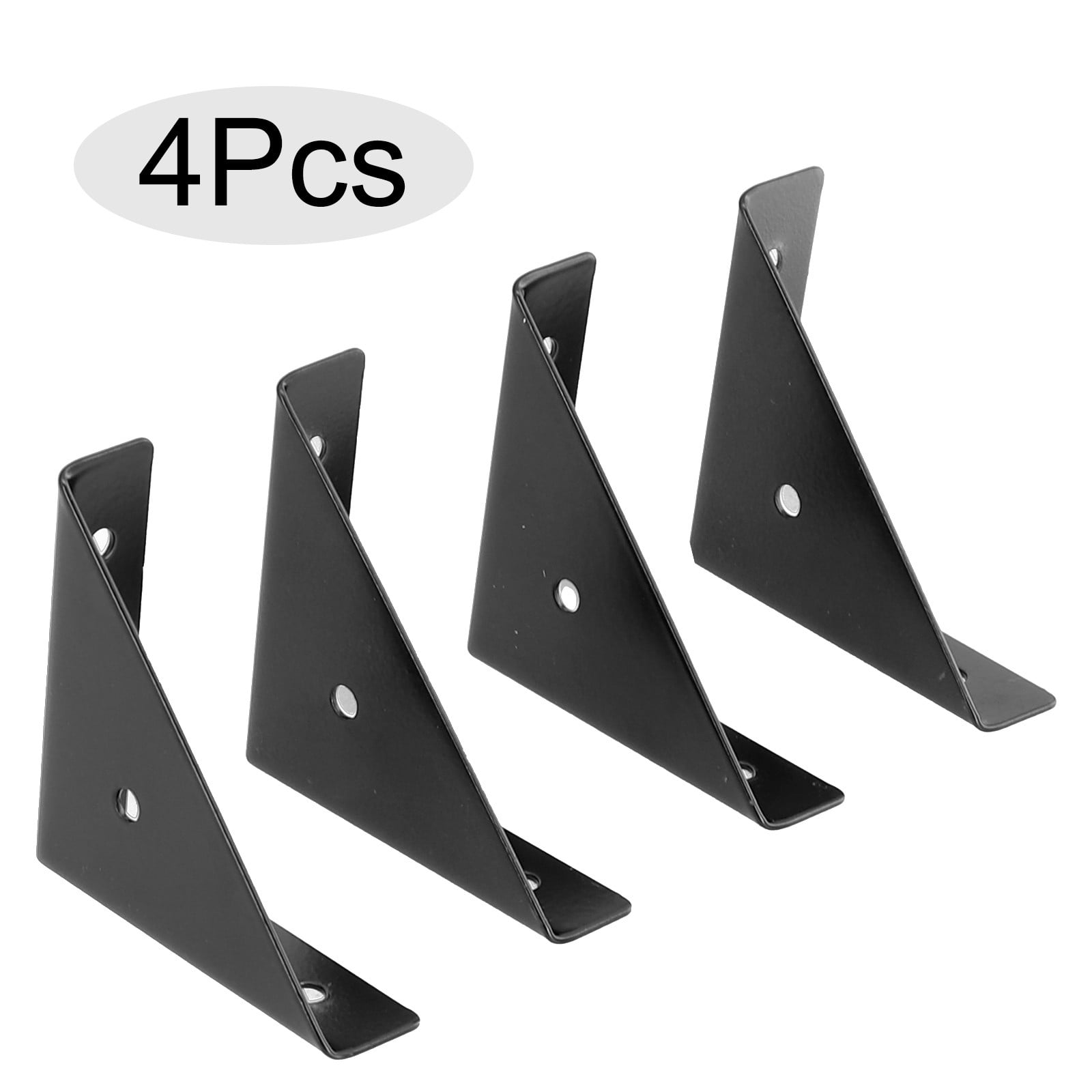 4PCS Heavy Iron Angle Corner Brackets Protector 90 Degrees Angle Corner ...