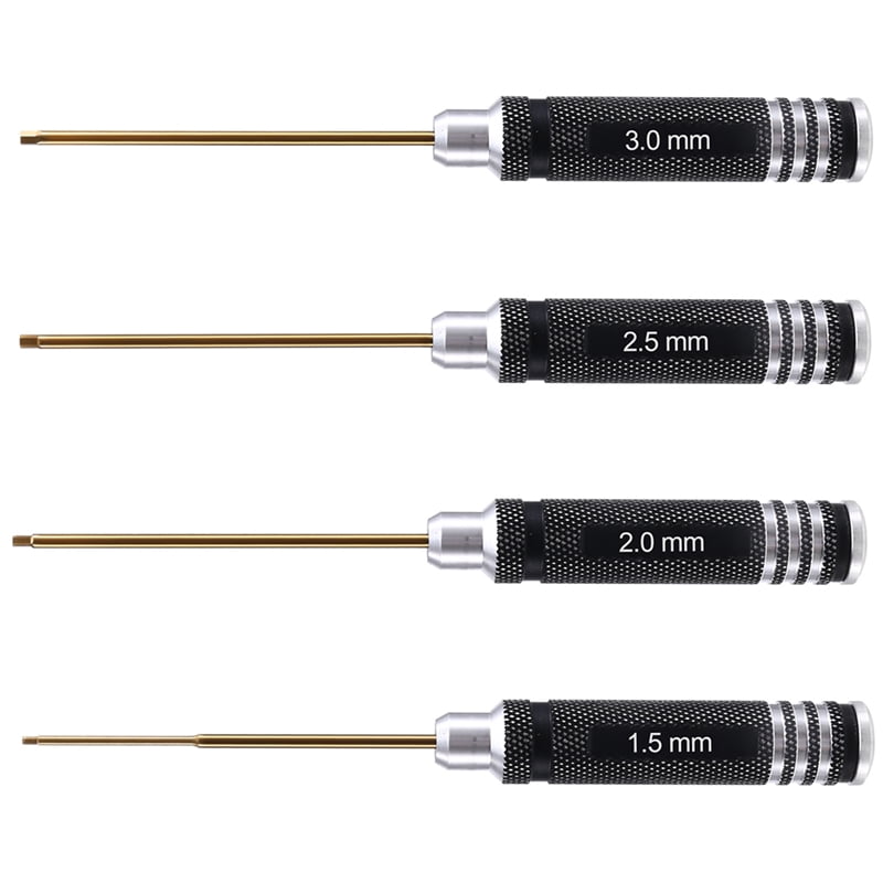 4PCS Hex Screw Driver Screwdriver Set Hexagon Tool Kit Ship Model Tools ...