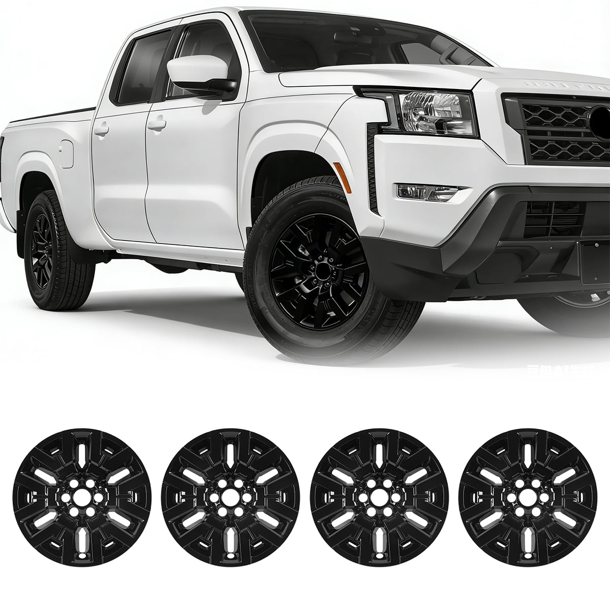4PCS/Set Hubcaps,17 inch Alloy Wheel Wheel Skins Compatible with 2022 ...