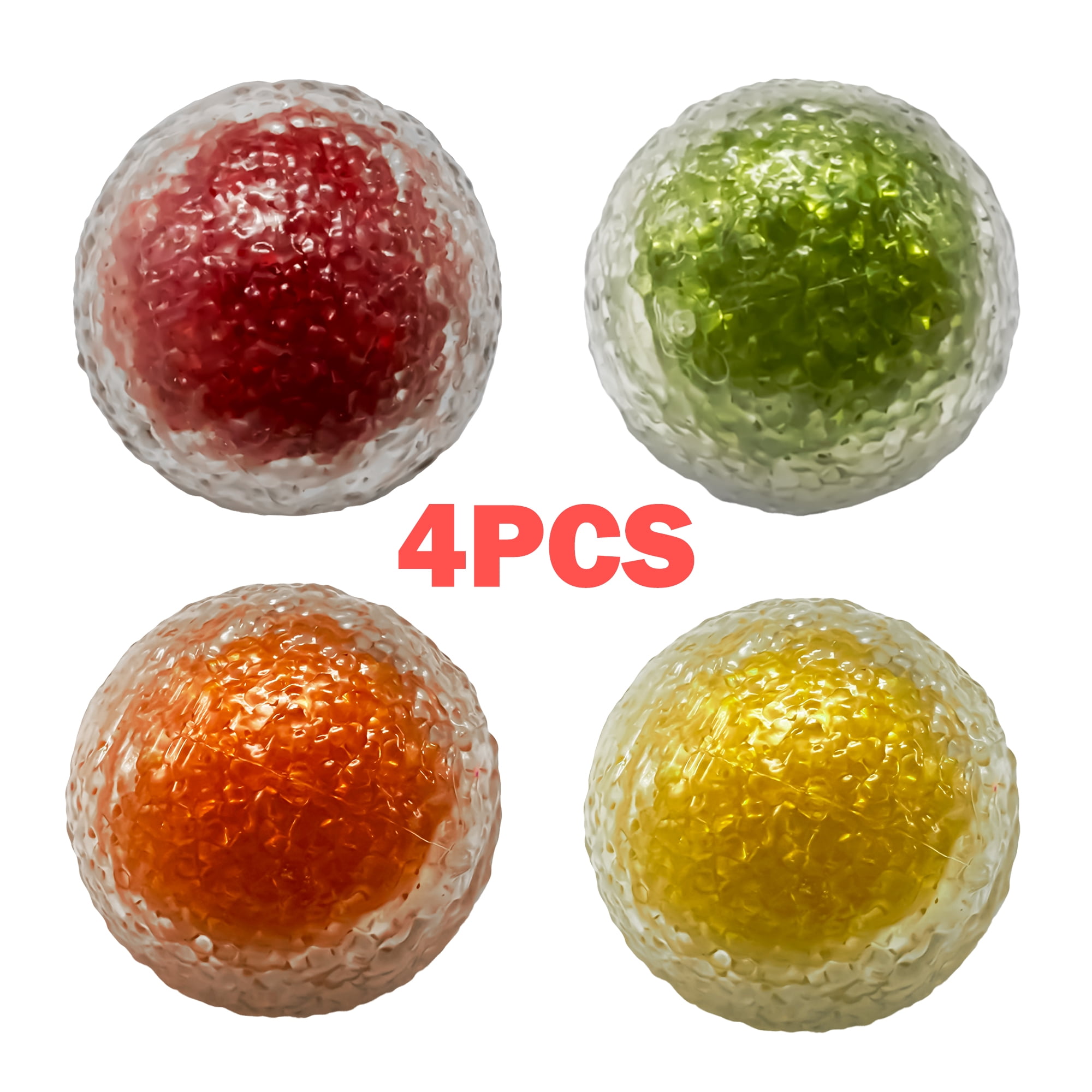 4PCS Squishies Squeeze Toy Ball For kids Adults, Soft Slow Rebound ...