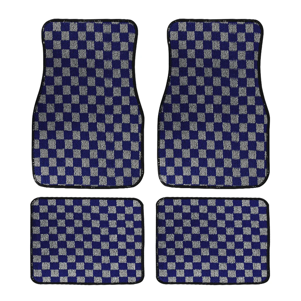 4PCS JDM Racing Carpet Floor Mat Dadu Dice Car Floor Mat Accessories ...