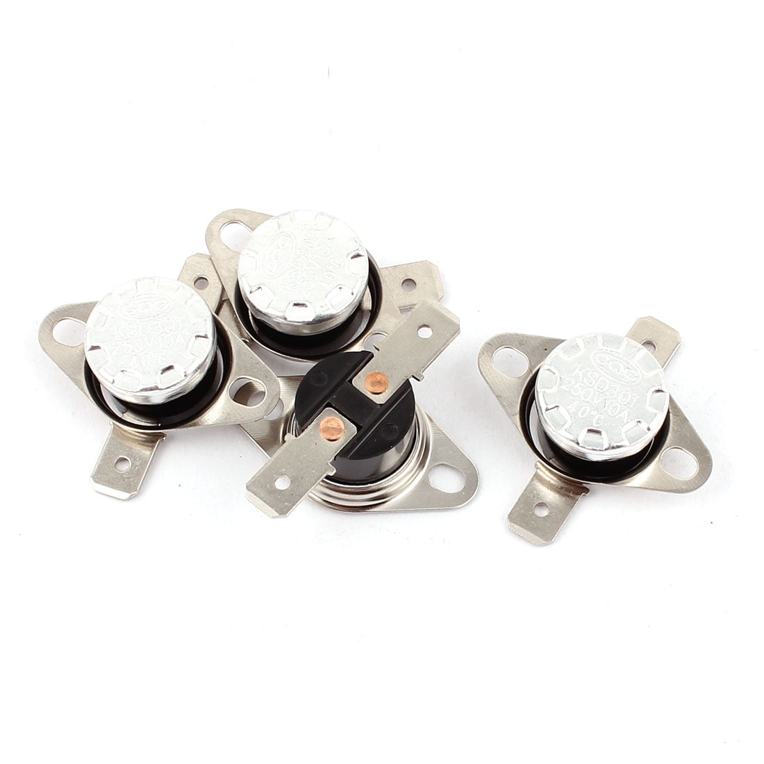 4PCS KSD301 40C 104F NO Thermostat Temperature Thermal Control Switch ...