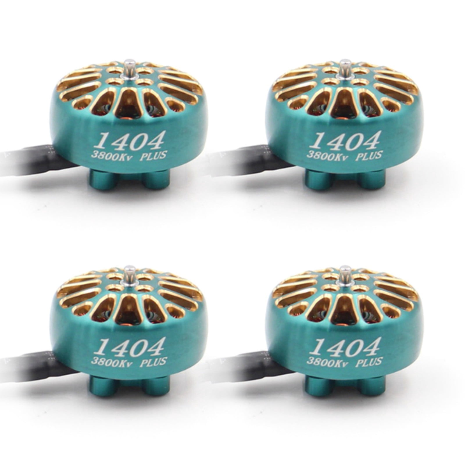 4PCS LANNRC 1404 PLUS 3800KV Brushless Motor 2~4S Lipo 1.5mm Shaft ...