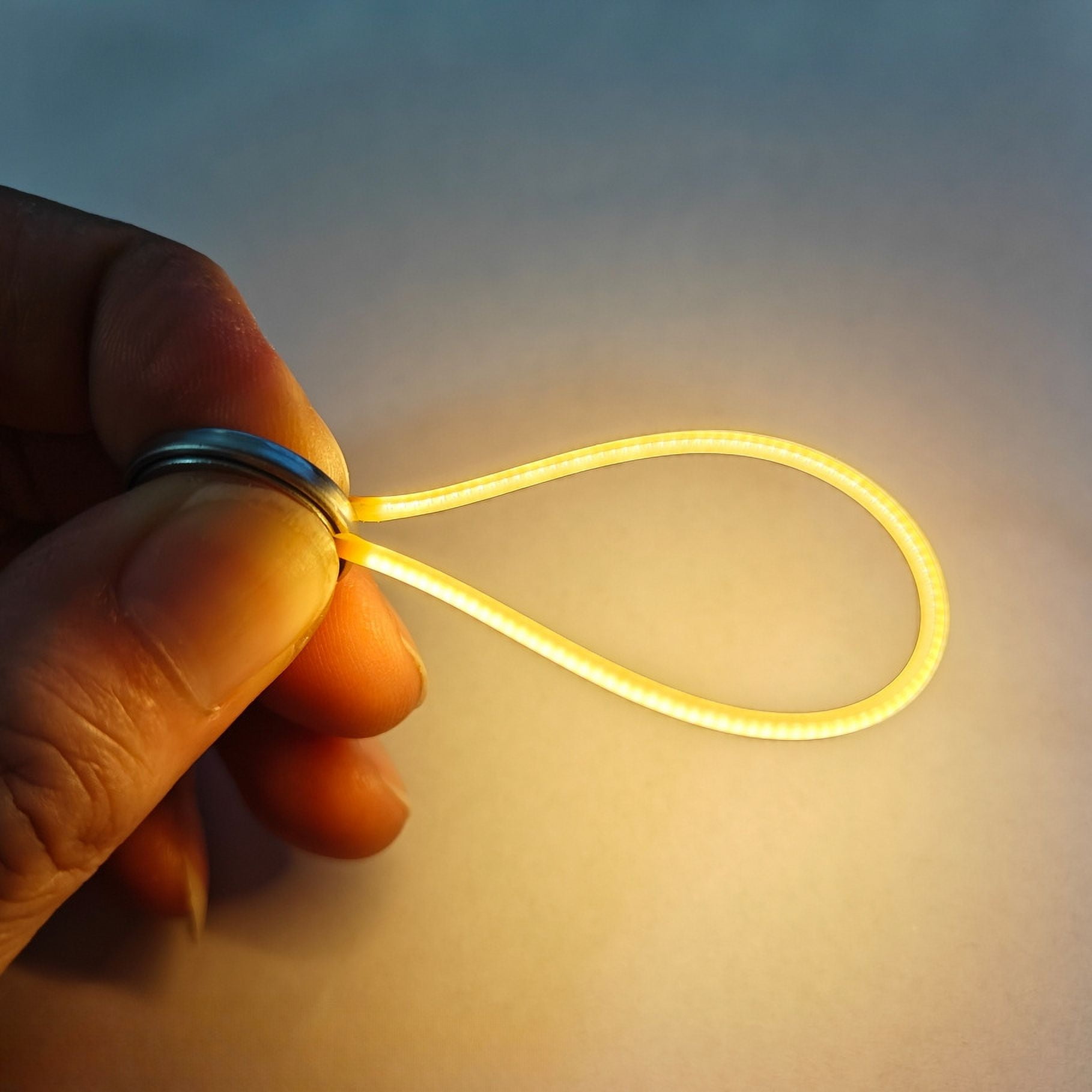 4PCS Led Soft Silament 3V 1900-2100K Length 38MM/130MM/300MM Spiral ...