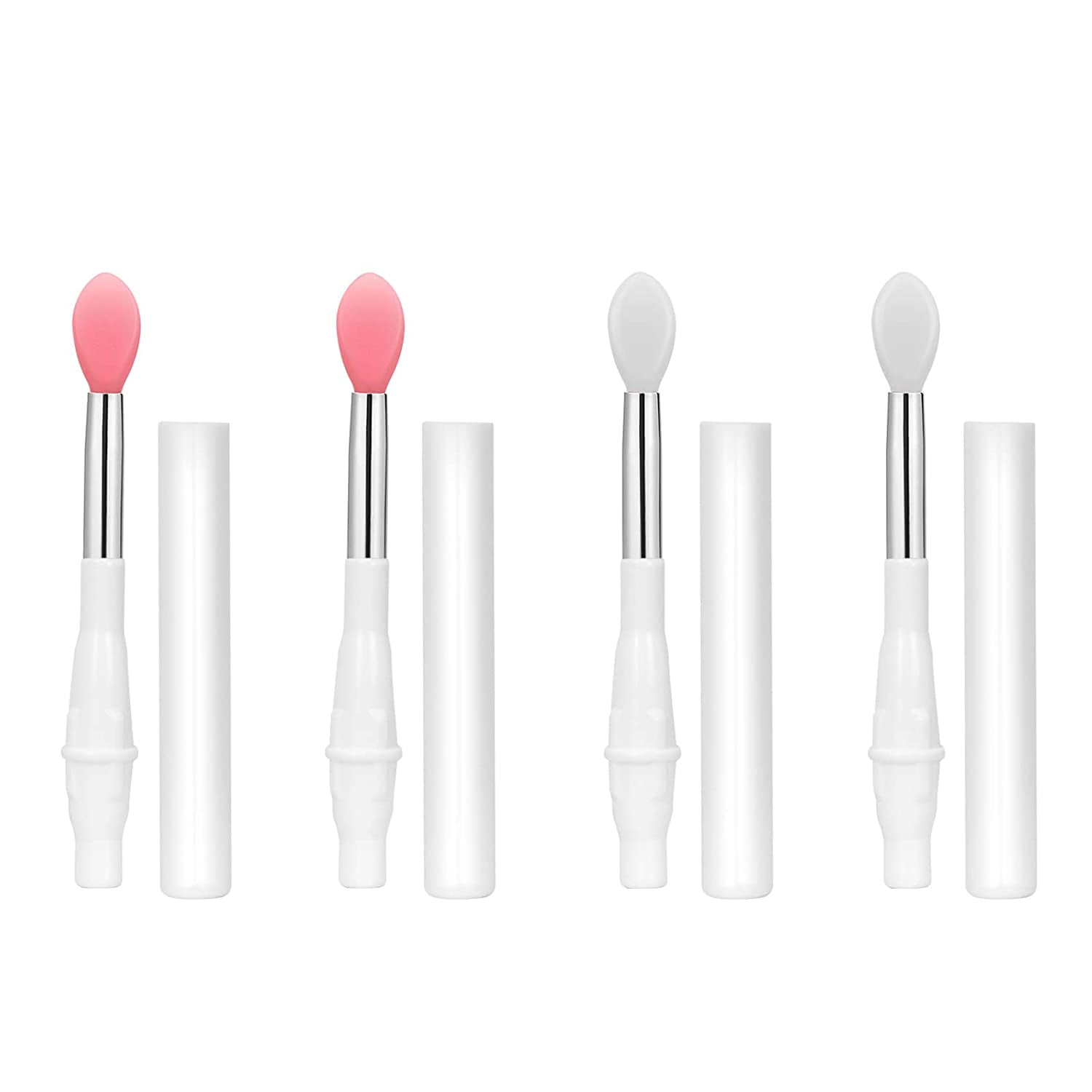 4PCS Lip Brushes, Lip Mask Applicator, Silicone Lip Applicator, Lip ...