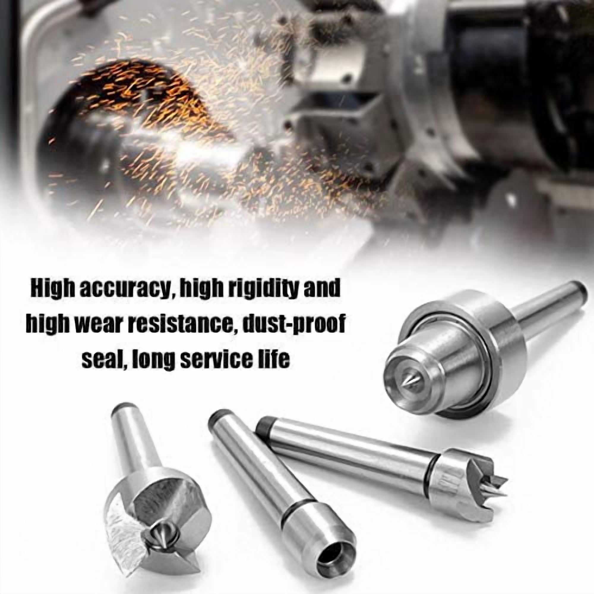 4PCS MT1 Live Center Wood Lathe Drive Spur Cup Set Wood Lathe Turning ...