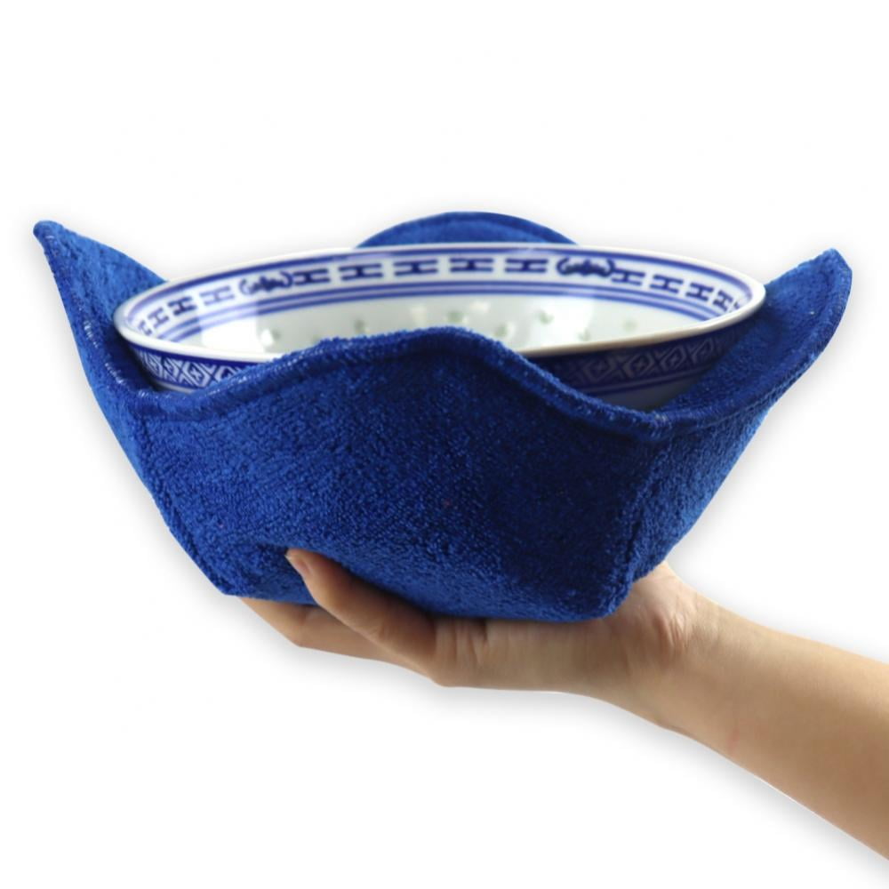 4PCS Microwave Bowl Huggers Warmers for Food Microfiber Heat Resistant ...
