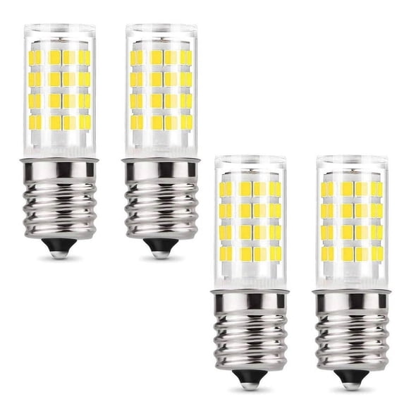 4PCS Microwave Light Bulbs Under Hood, LED Replacement Light Bulb ...