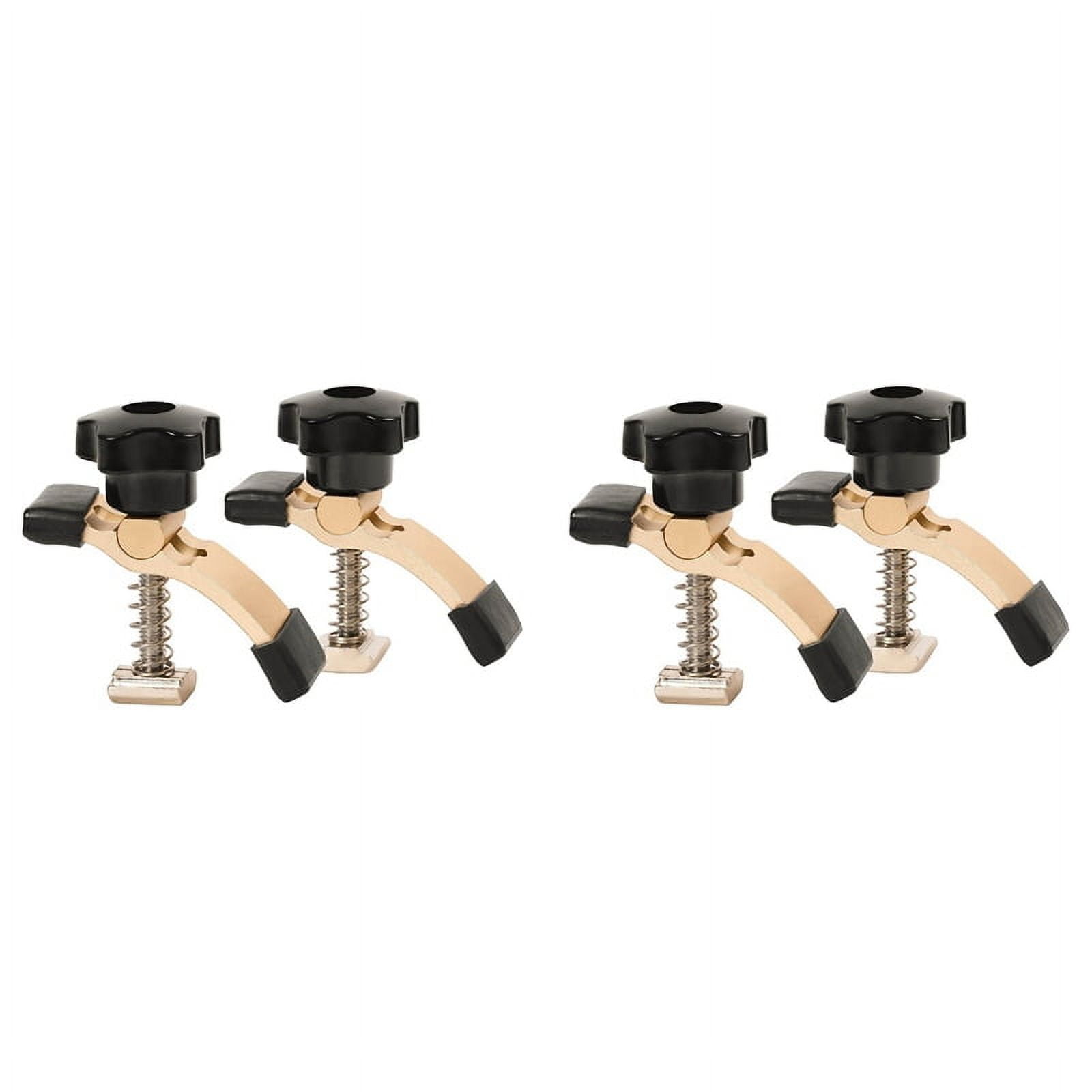 4PCS Mini Hold Down Clamp Kit, CNC Router Clamp for Woodworking and ...