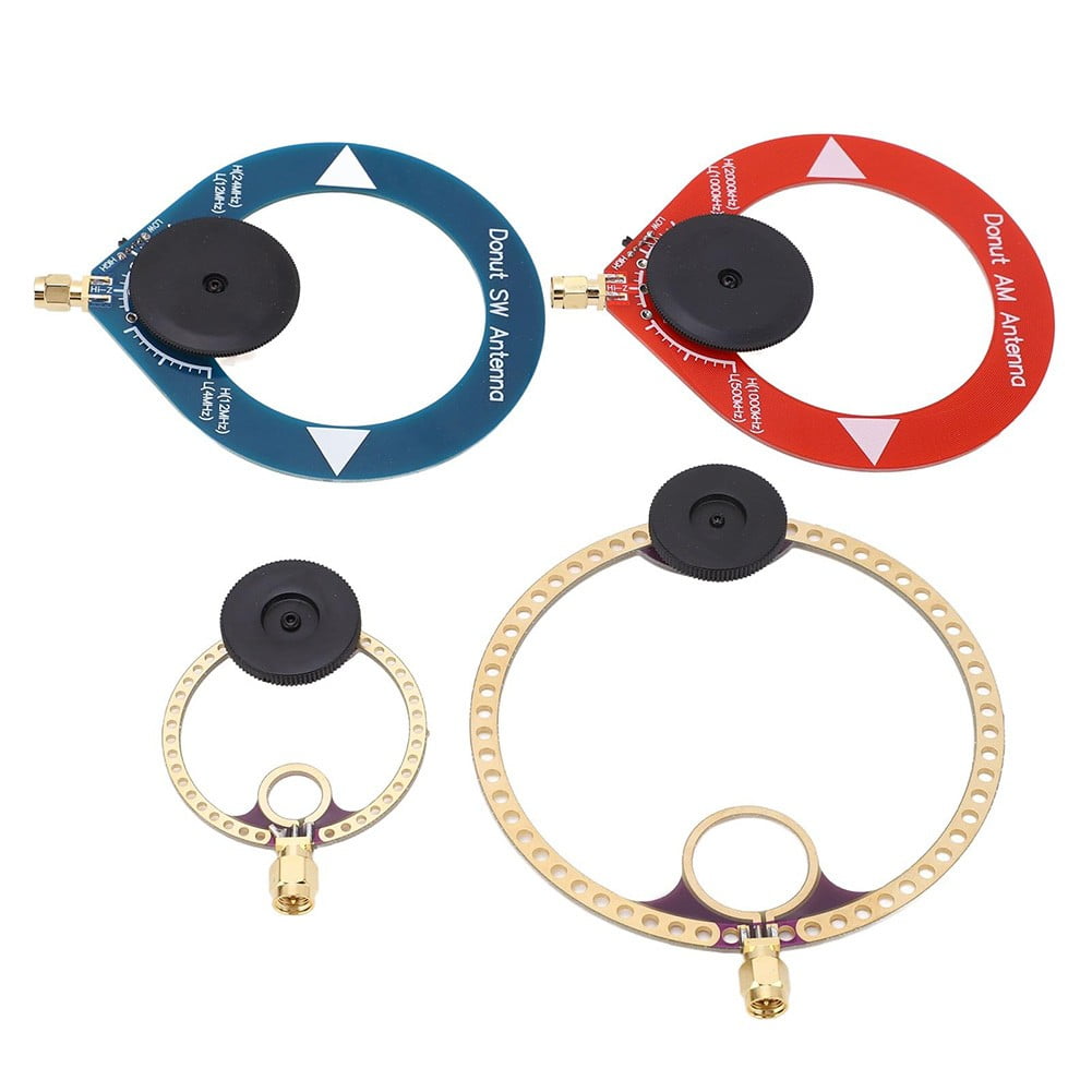 4PCS Mini Rings Transceiver Portable Loop Antenna for UV Donut Shaped ...