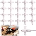 4PCS Mix Color Silicone Charger Cable Protectors, 3-in-1 Universal Cord ...
